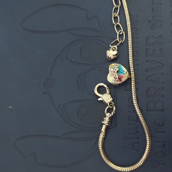 Pandora | Jewelry | Lilo Stitch Heart Lobster European Style Snake ...